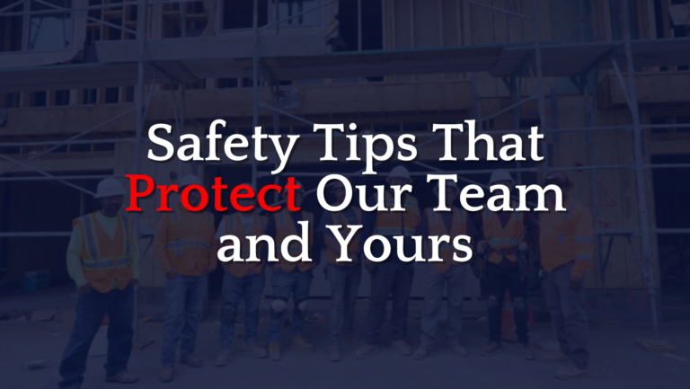 Safety Tips That Protect Our Team and Yours | 20/20 Plumbing and ...